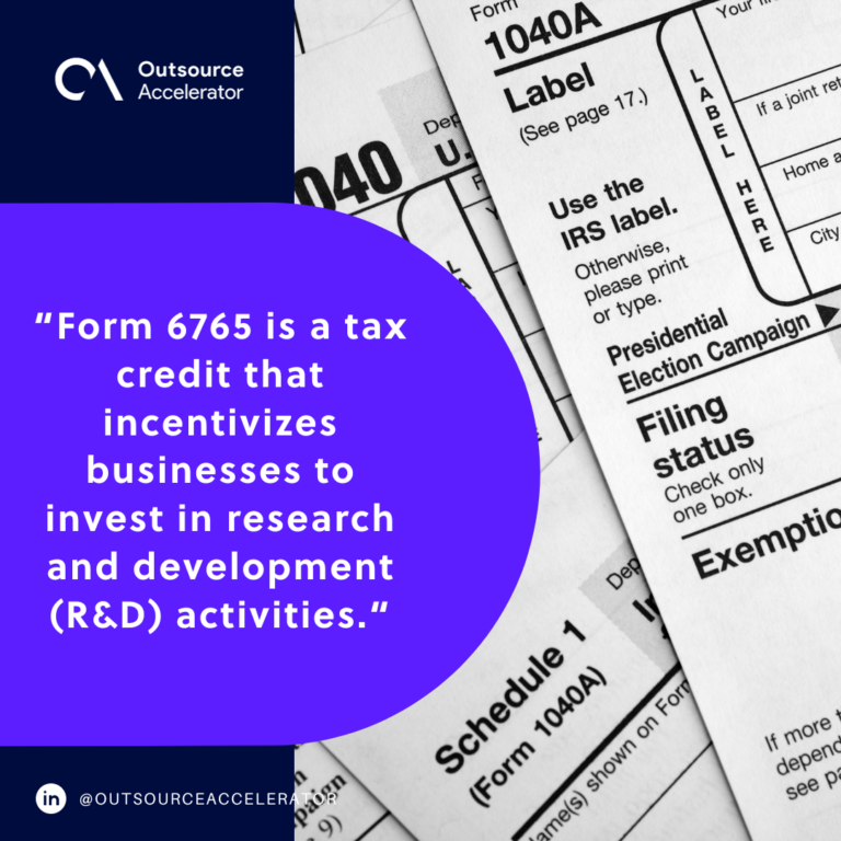 How Form 6765 can help your business | Outsource Accelerator