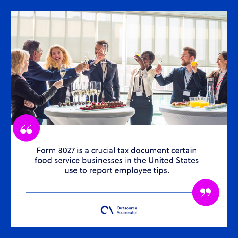 A quick guide to IRS Form 8027 | Outsource Accelerator