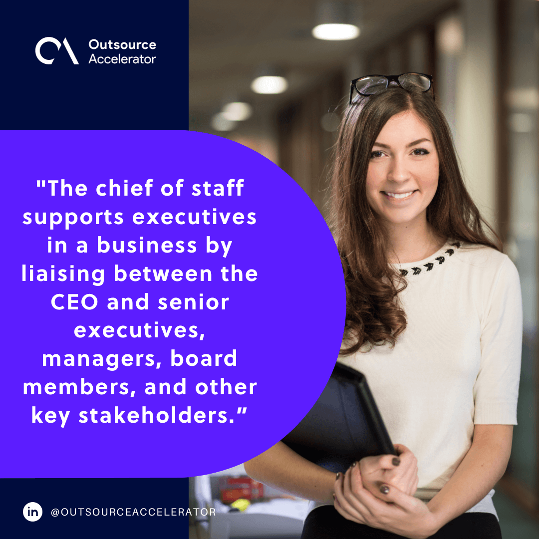 Who is the chief of staff? | Outsource Accelerator