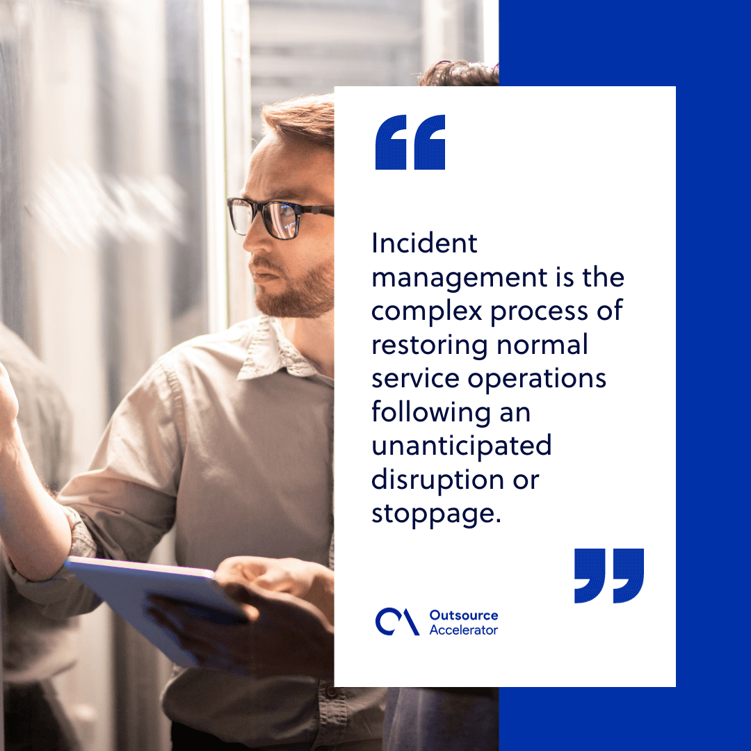 Incident vs. Service request | Outsource Accelerator