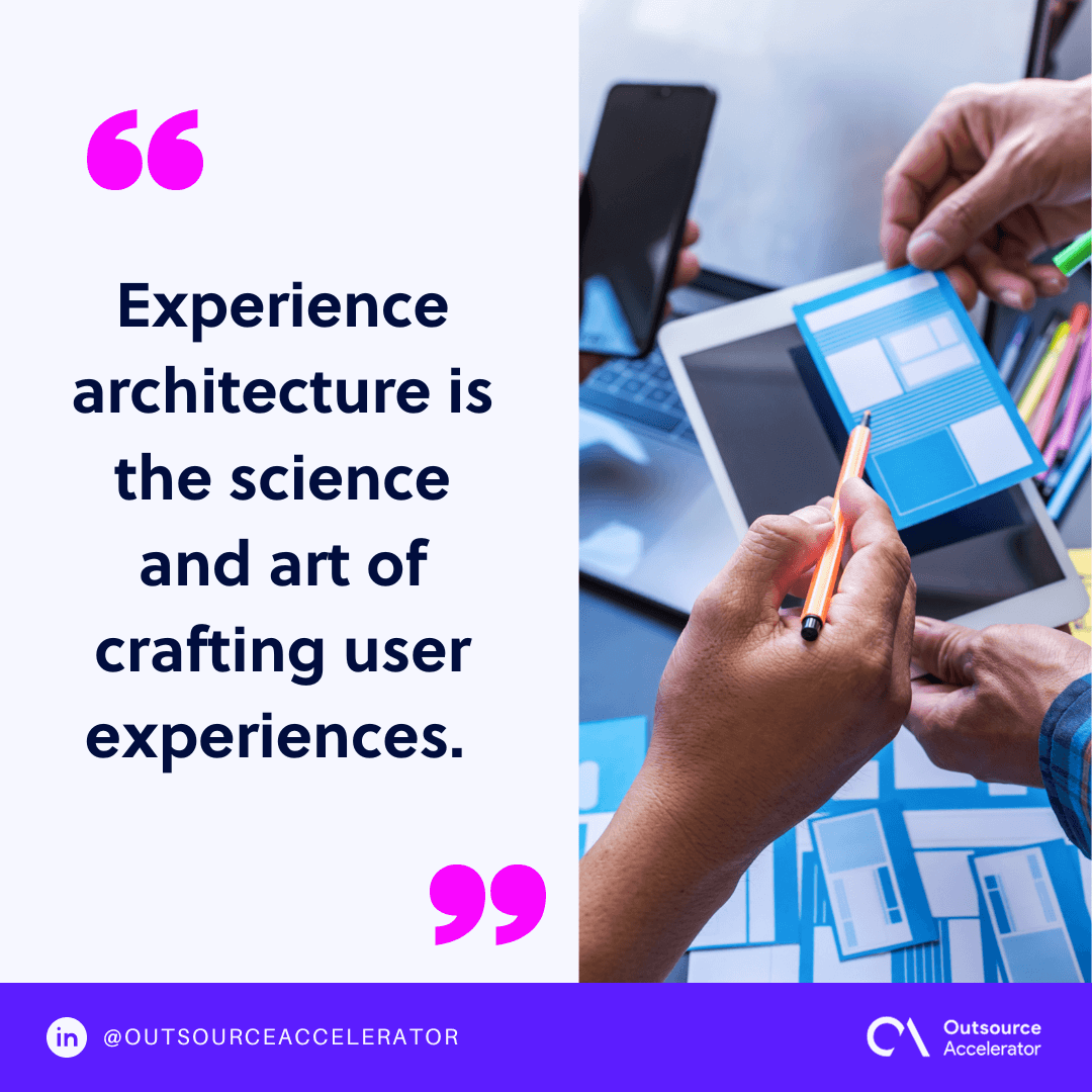 The art of experience architecture | Outsource Accelerator