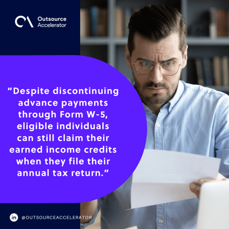 A comprehensive guide to IRS Form W-5 | Outsource Accelerator