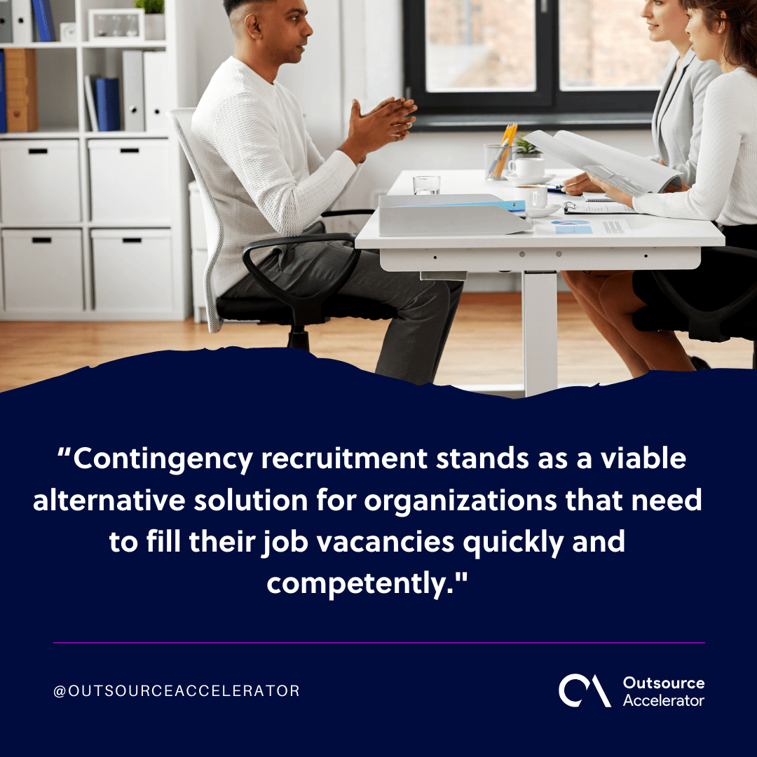 What is contingency recruitment? | Outsource Accelerator