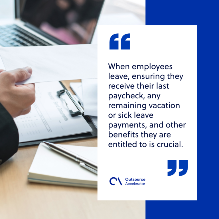 Employee separation checklist: What you need to know | Outsource ...