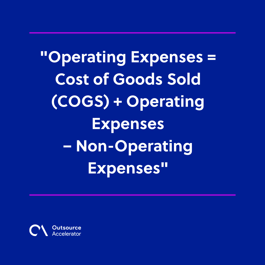 Operating Expenses Definition Types And Examples Outsource Accelerator