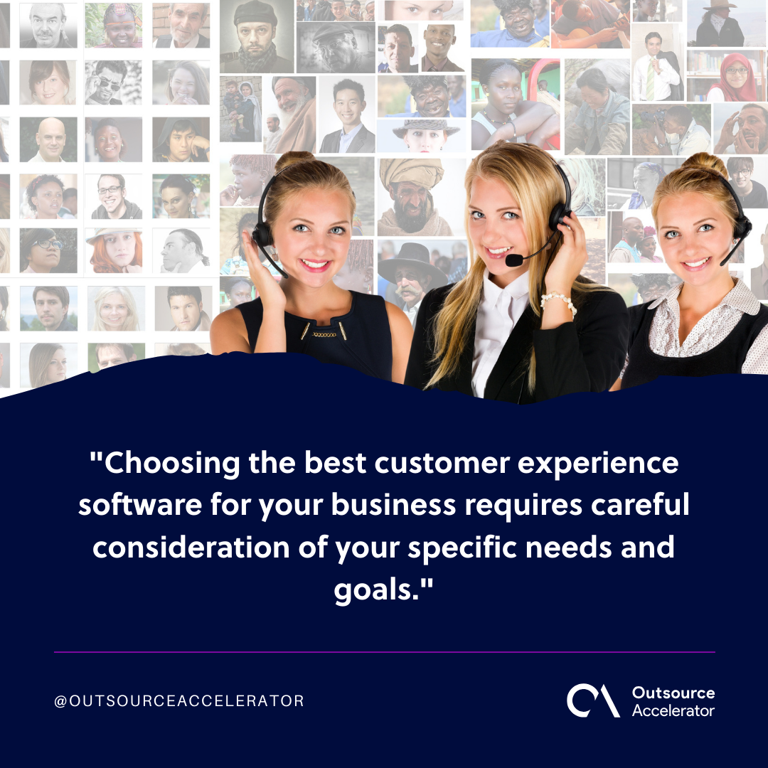 10 best customer experience software to use in 2024 | Outsource Accelerator