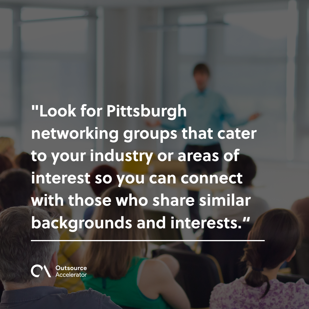 10 must-join Pittsburgh networking groups | Outsource Accelerator