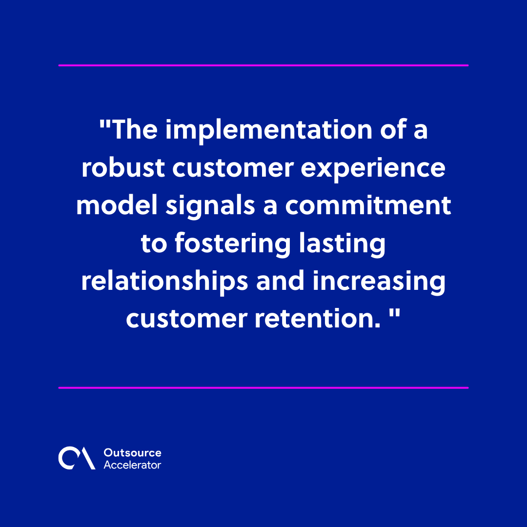 What is a customer experience model? | Outsource Accelerator