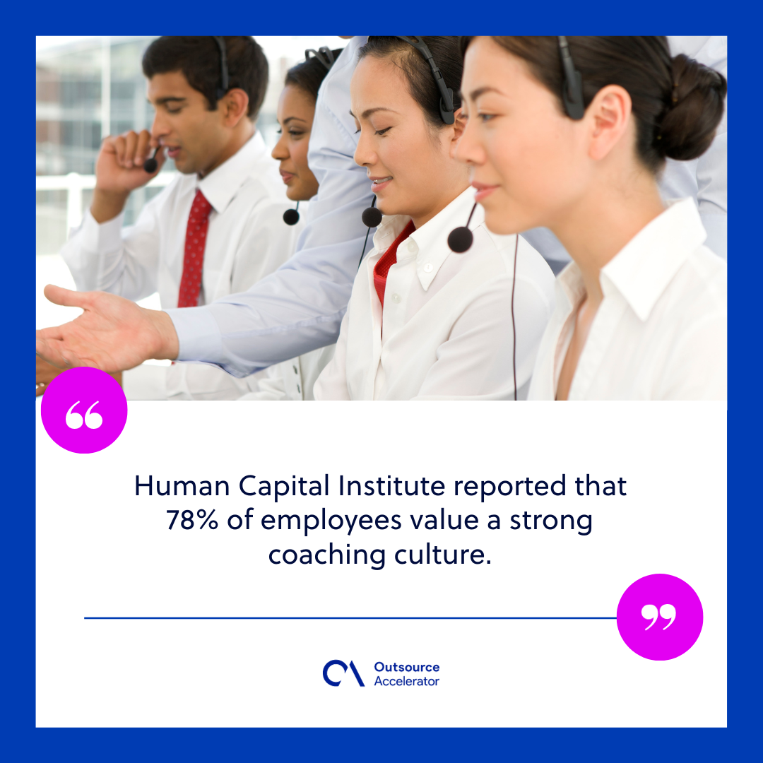 Why agent coaching matters in a call center | Outsource Accelerator