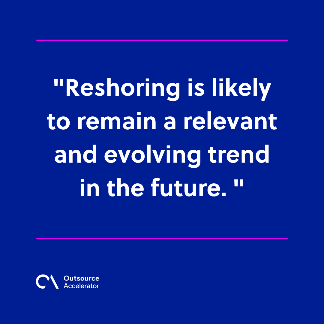 Reshoring and how it affects your company | Outsource Accelerator