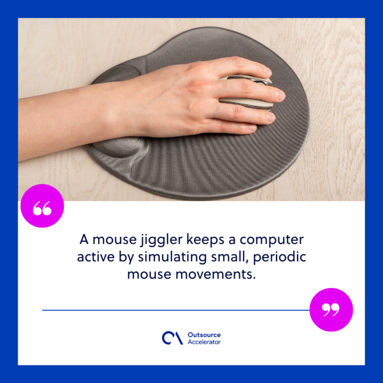 How to tackle mouse jiggler detection | Outsource Accelerator