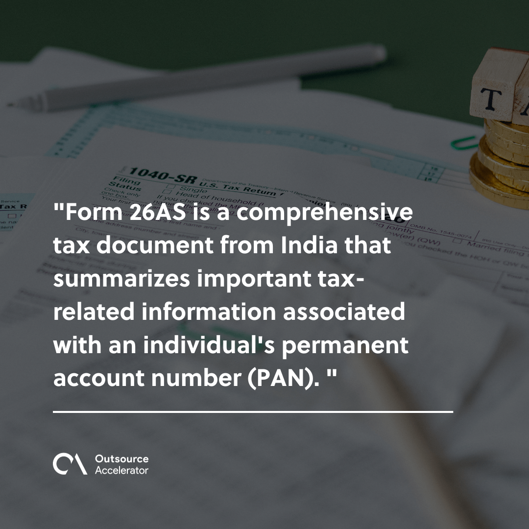 Your guide to Form 26AS | Outsource Accelerator