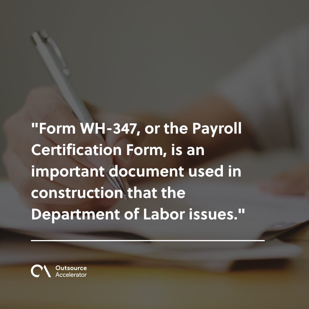 Form WH-347: Everything you need to know | Outsource Accelerator