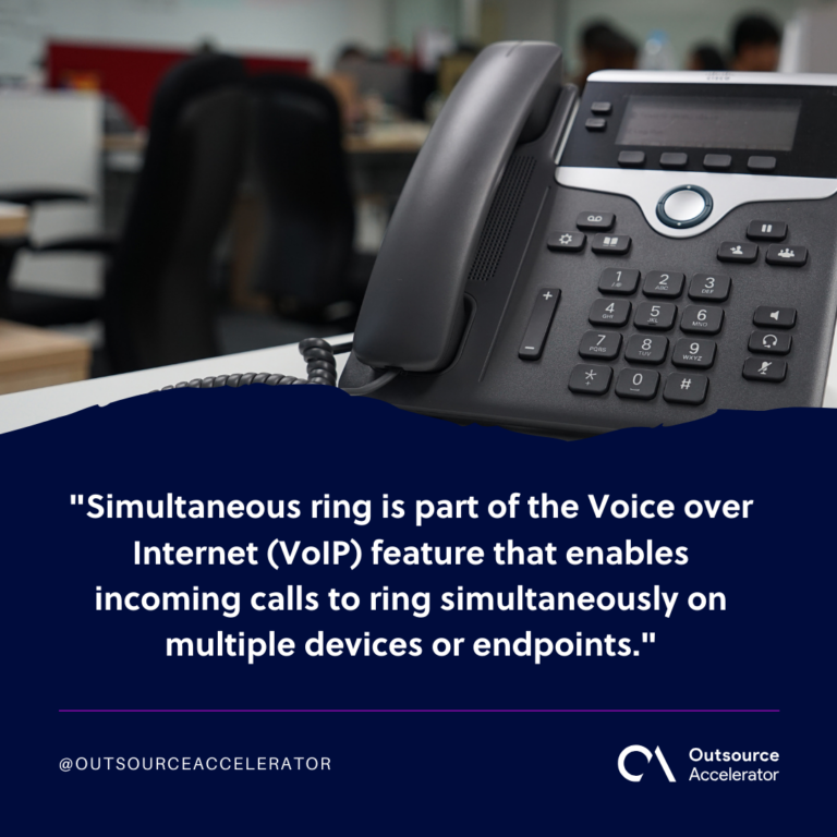 Simultaneous ring: What it is and how it works | Outsource Accelerator