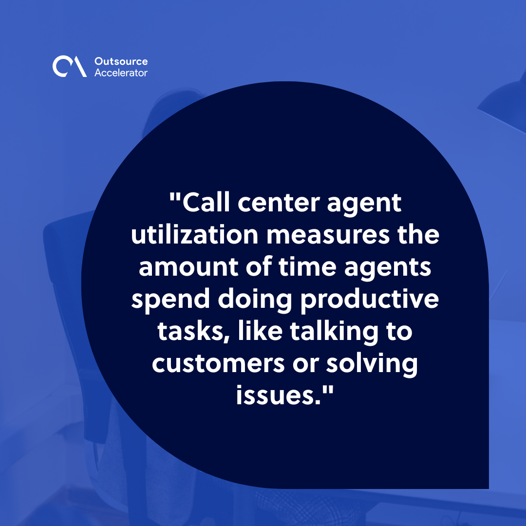 A quick guide to call center agent utilization | Outsource Accelerator