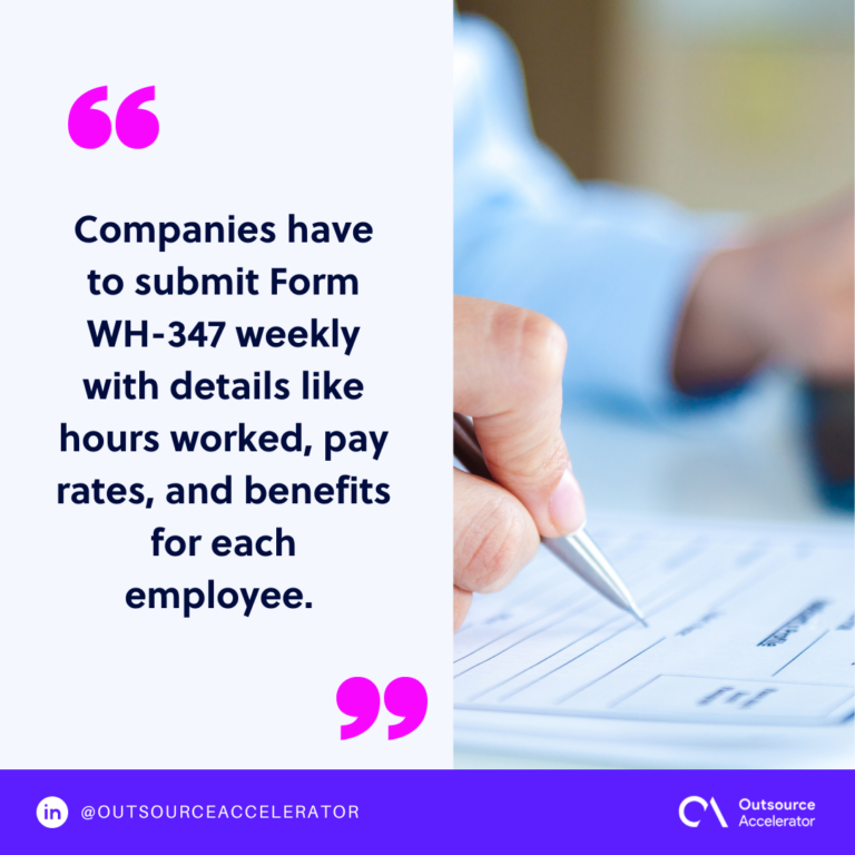Form WH-347: Everything you need to know | Outsource Accelerator