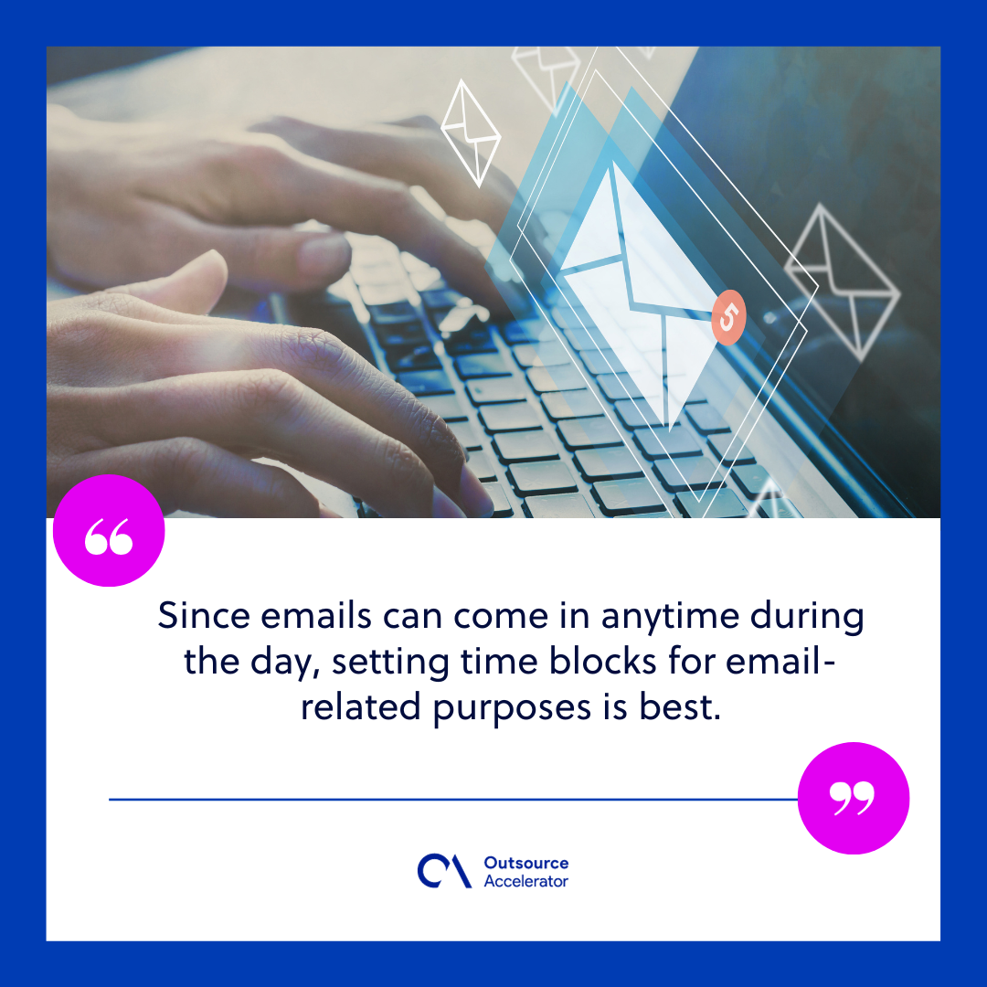 12 Email management tips to lighten your inbox | Outsource Accelerator