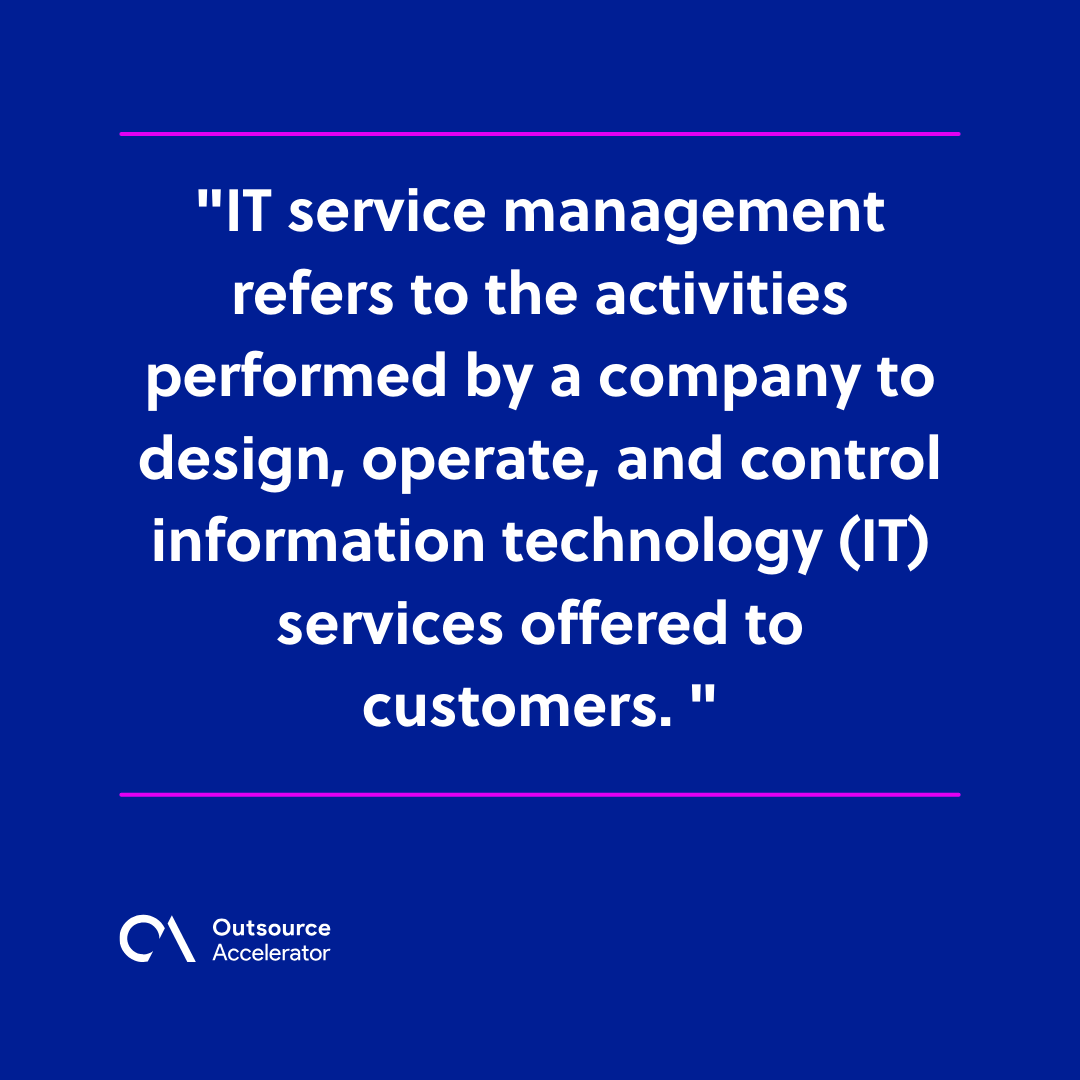 An introduction to IT service management | Outsource Accelerator