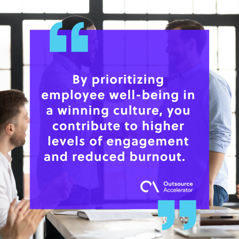 7 ways to build a winning culture | Outsource Accelerator