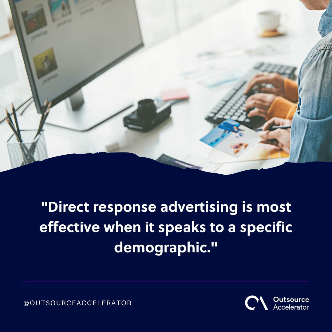 Direct response advertising: Definition and benefits | Outsource Accelerator