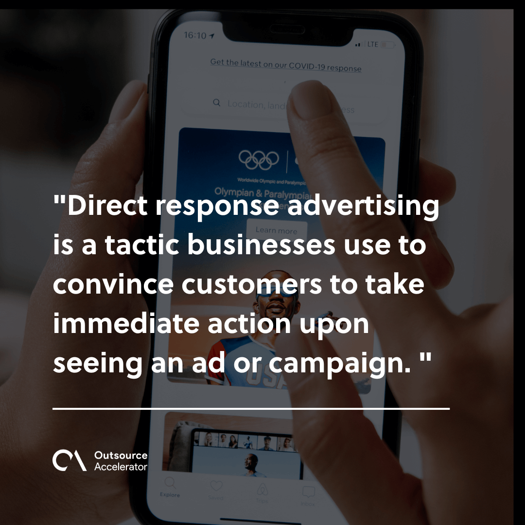 Direct Response Advertising Definition And Benefits Outsource