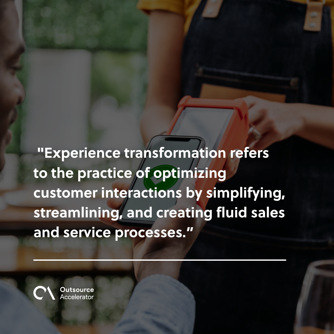 Experience transformation: What you need to know | Outsource Accelerator