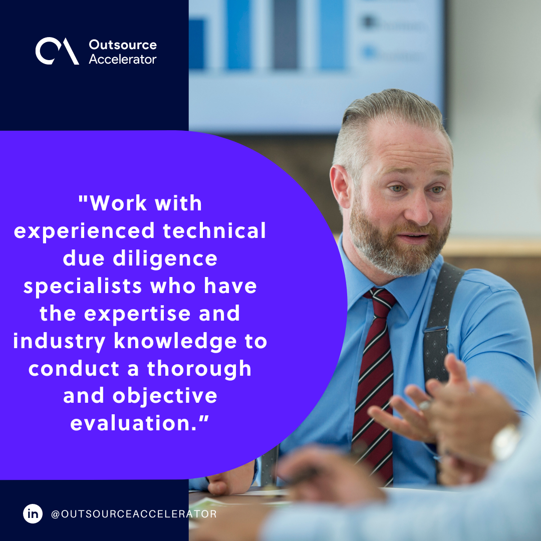 Technical due diligence: A complete guide | Outsource Accelerator