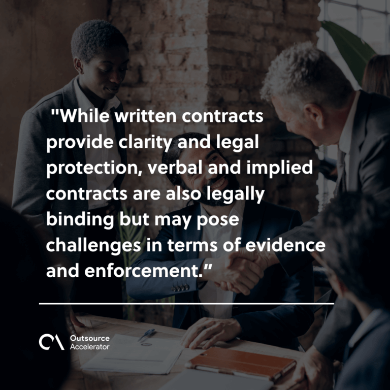 9 different types of employment contracts | Outsource Accelerator