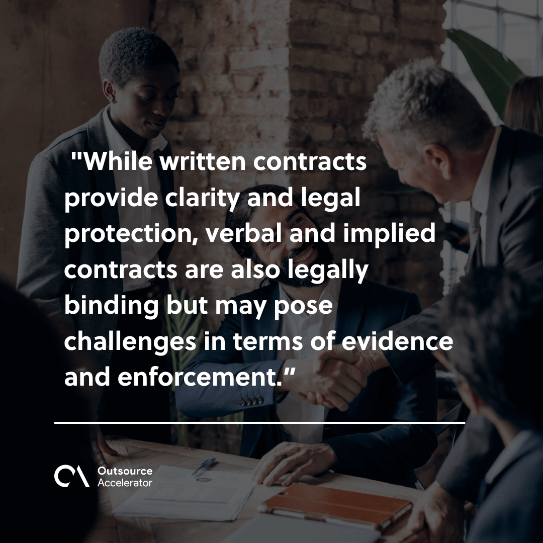 9 different types of employment contracts | Outsource Accelerator