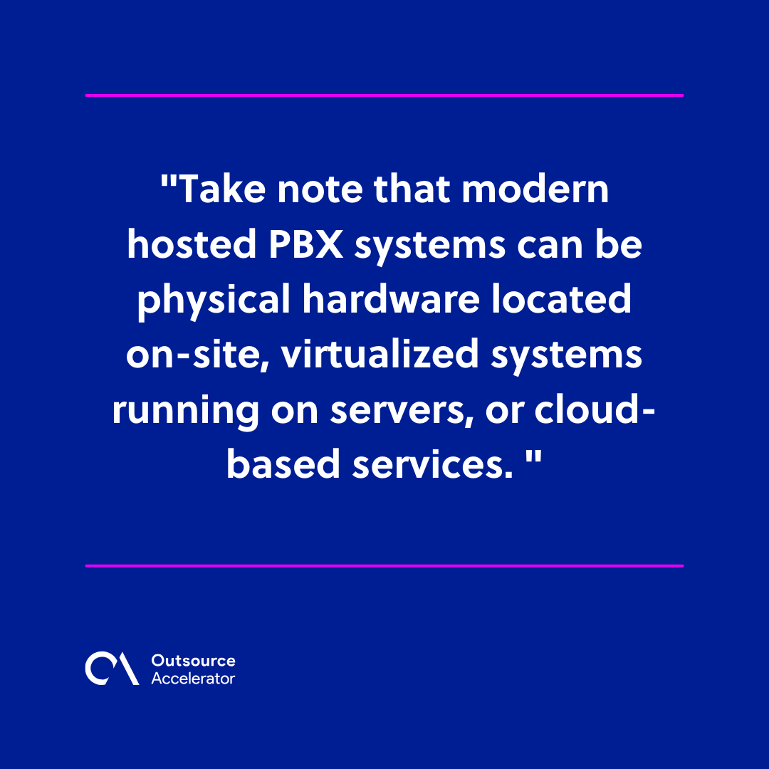 What is a hosted PBX? | Outsource Accelerator