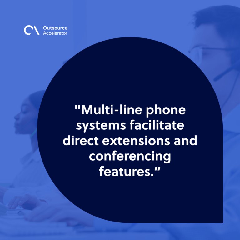 Multi-line phone system: What it is and how it works | Outsource Accelerator