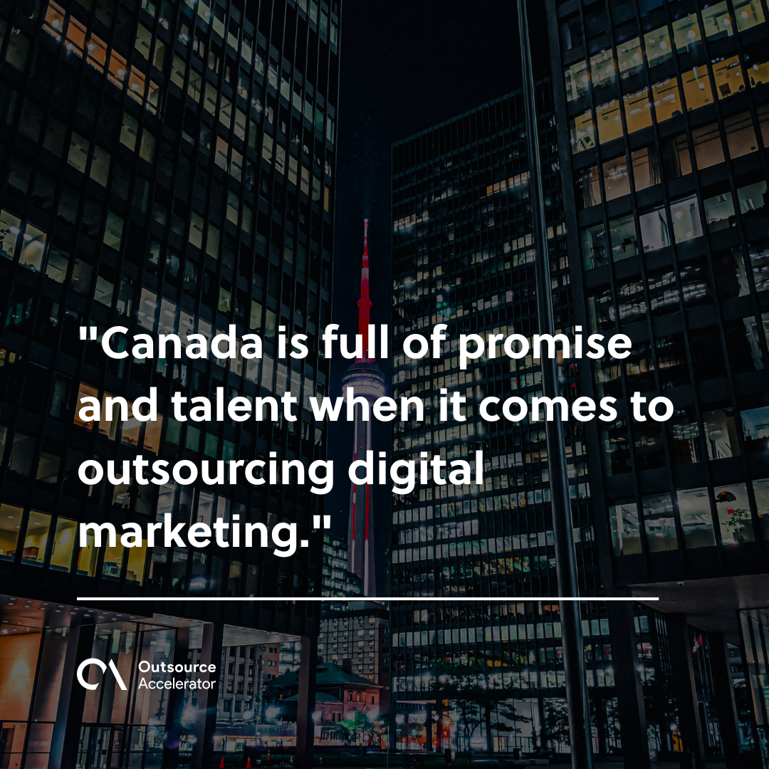 Top 10 digital marketing companies in Canada | Outsource Accelerator