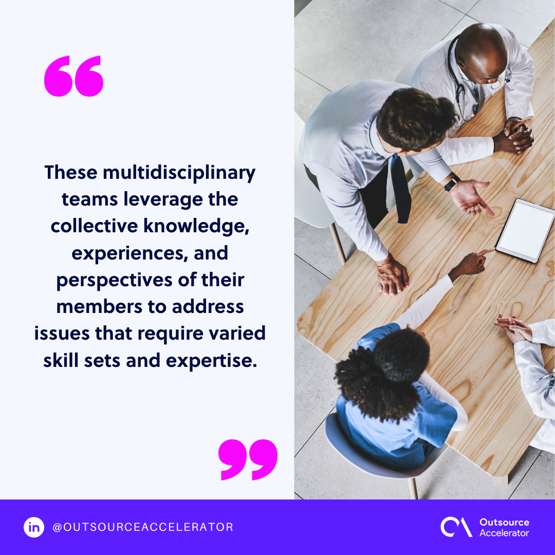 What are multidisciplinary teams? | Outsource Accelerator
