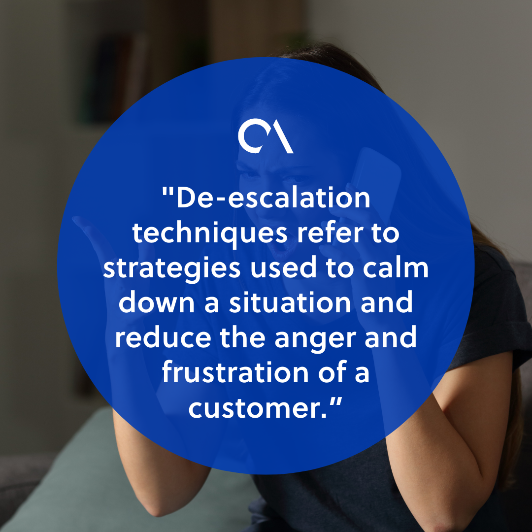 How to de-escalate an angry customer in 7 steps | Outsource Accelerator