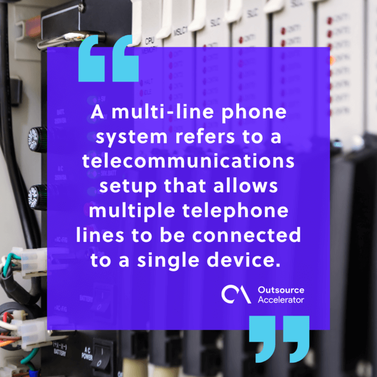 Multi-line phone system: What it is and how it works | Outsource ...