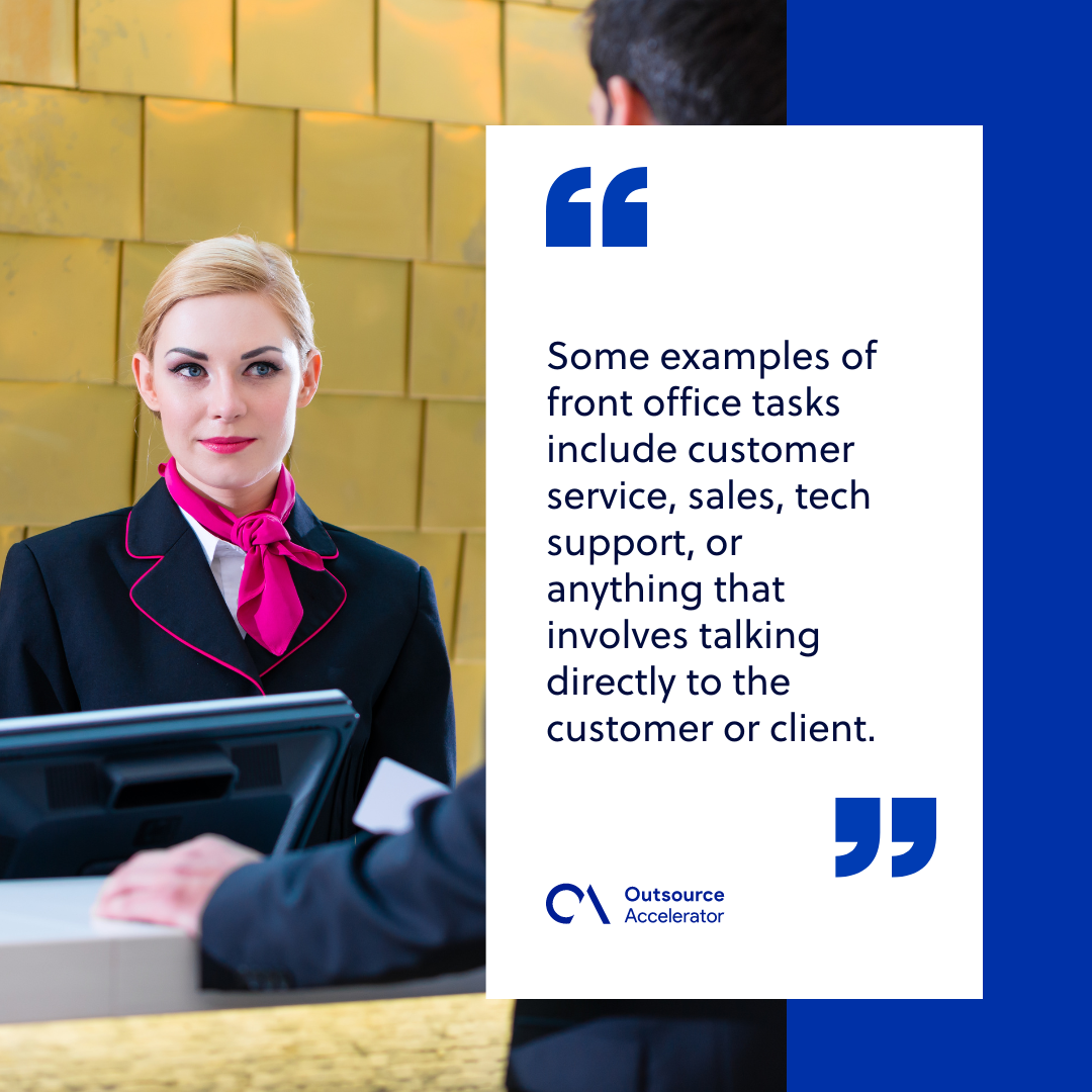Front office outsourcing: Definition, benefits, and services ...