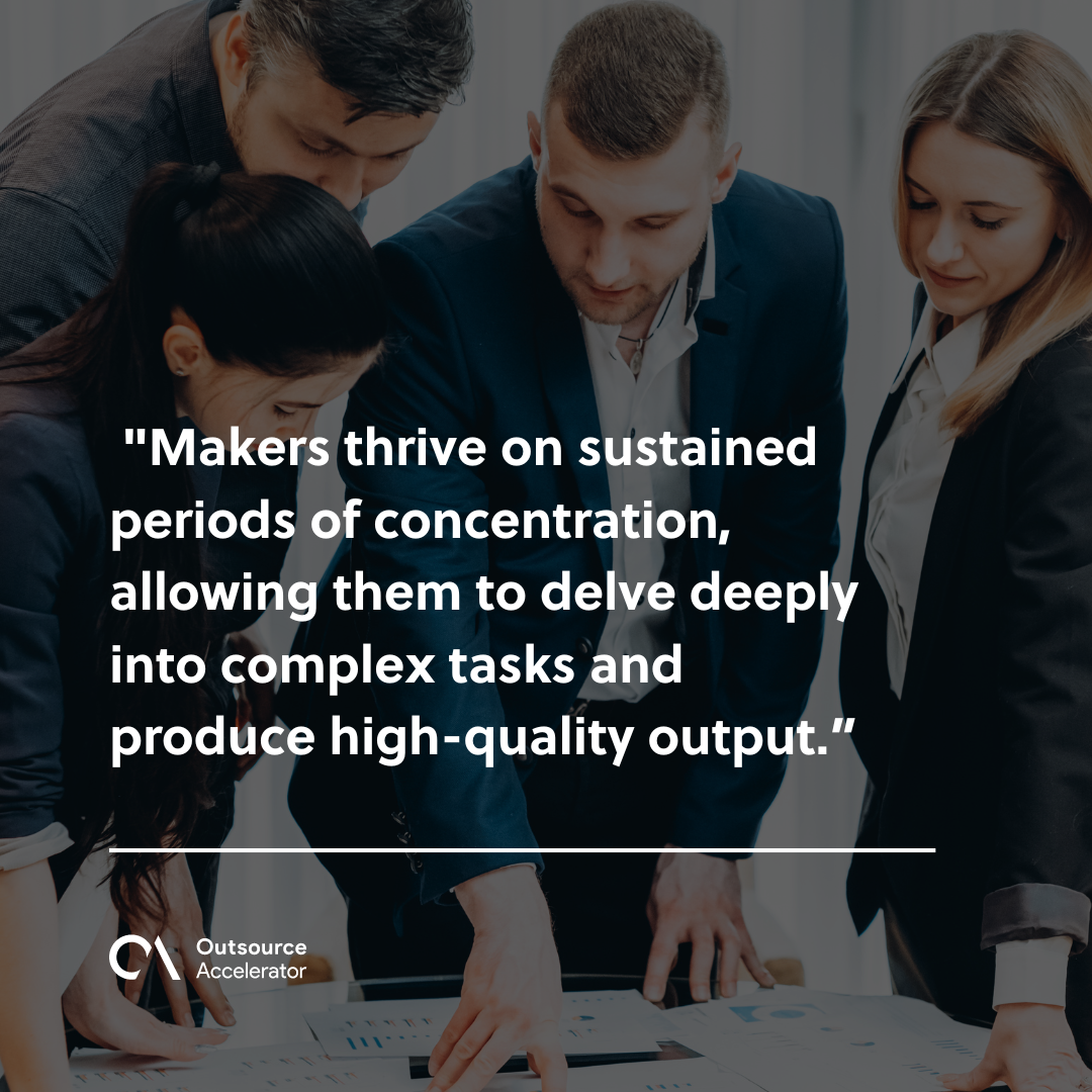 Maker vs. Manager: A side-by-side comparison | Outsource Accelerator