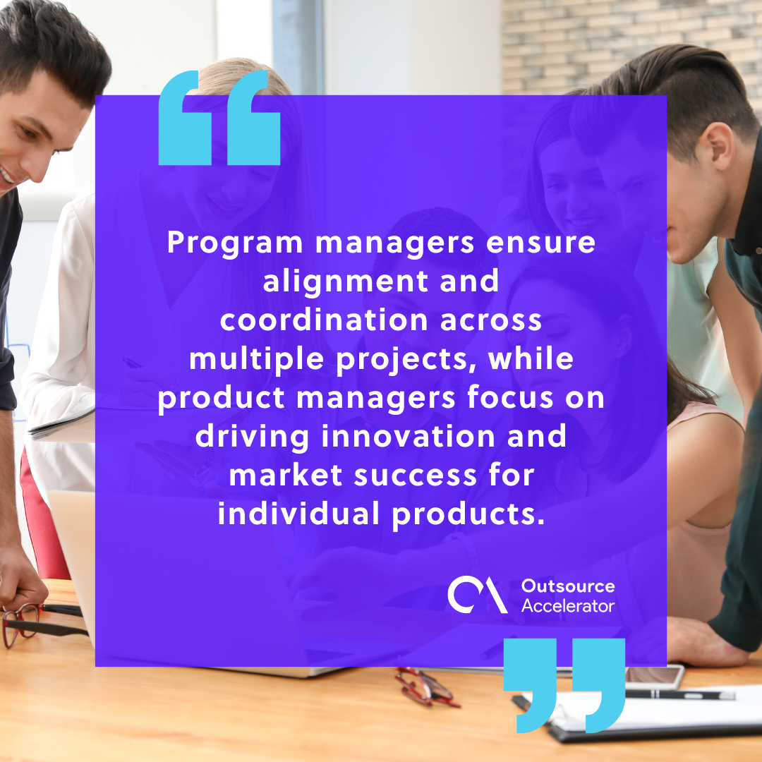 Program manager vs. Product manager: Differences explained | Outsource ...