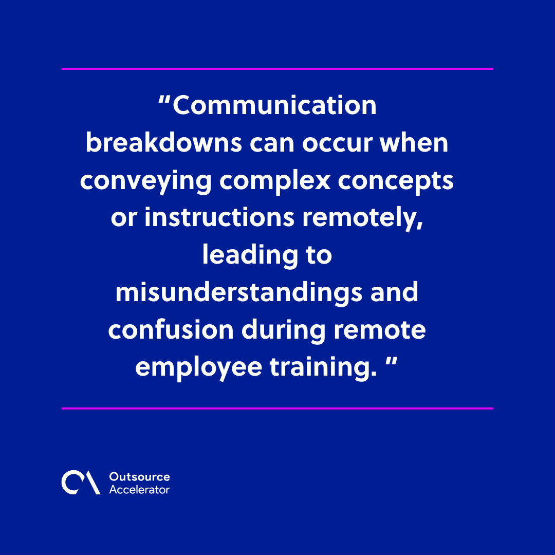 The basics of remote employee training | Outsource Accelerator