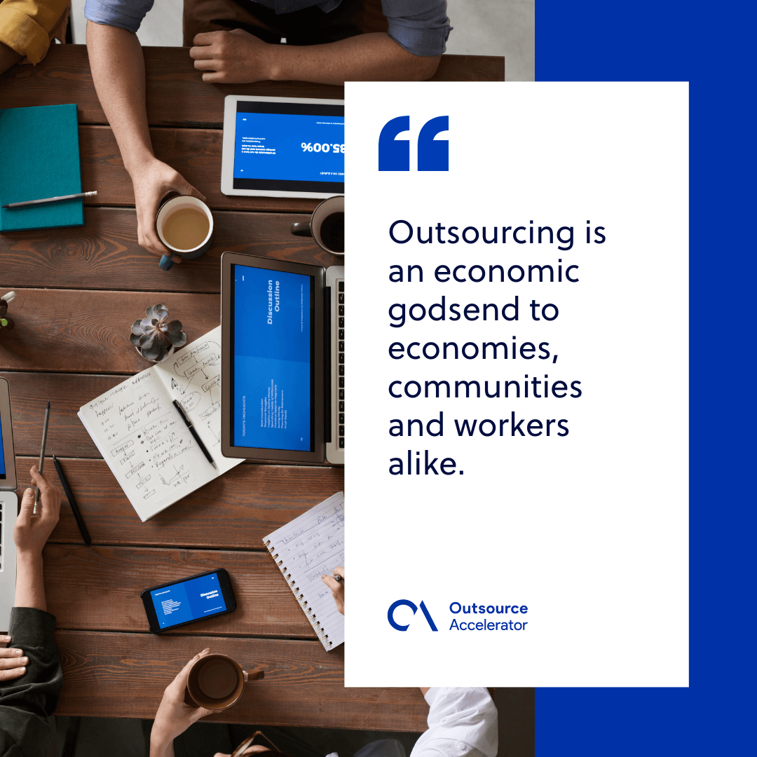 Outsourcing Is Not Slavery | Outsource Accelerator