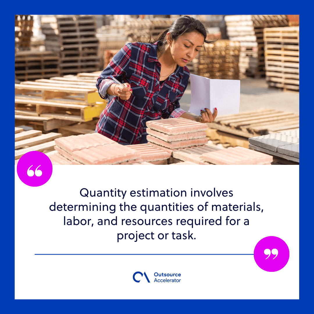 Ensure cost accuracy with quantity estimation outsourcing | Outsource ...