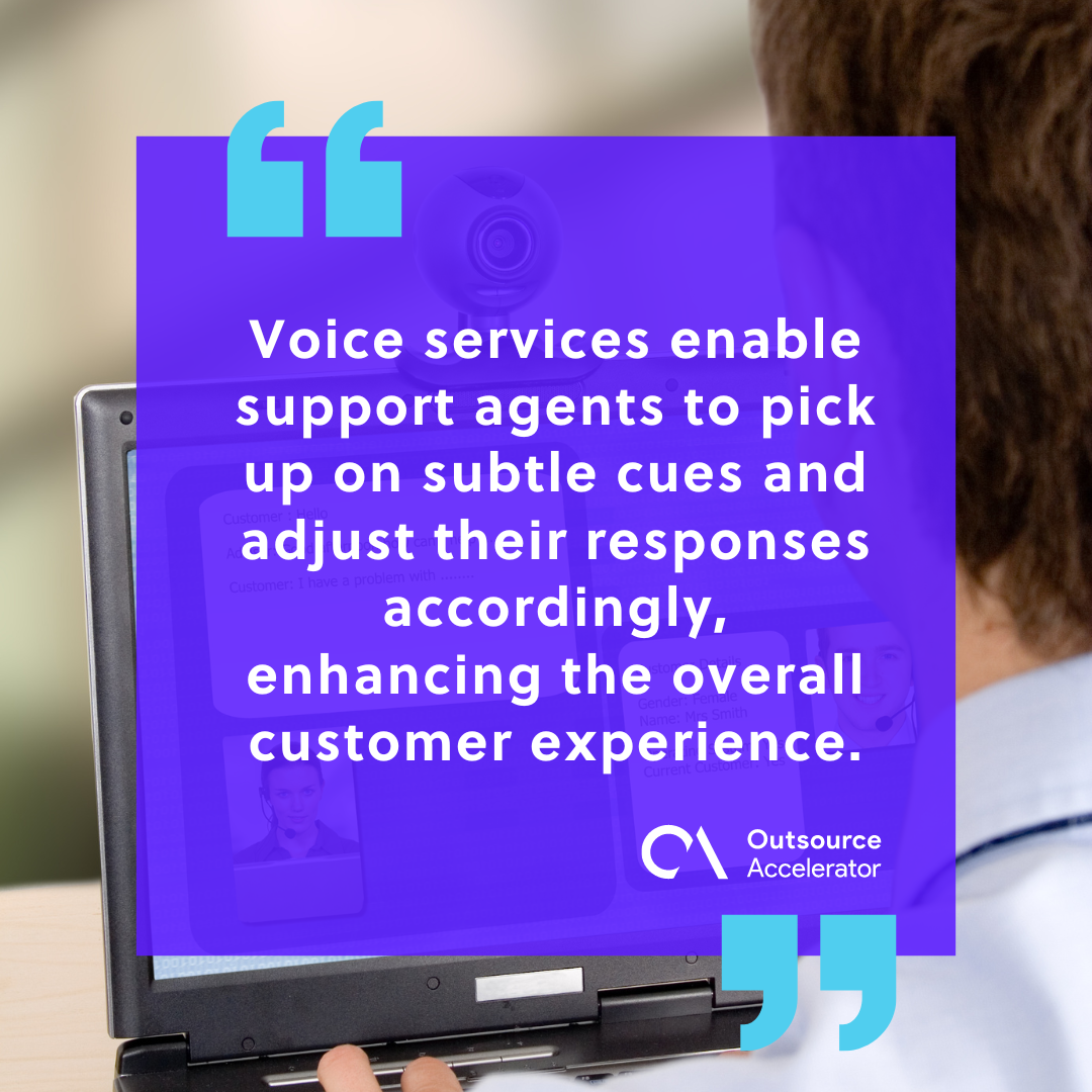 The role of high-quality voice services in customer support | Outsource Accelerator
