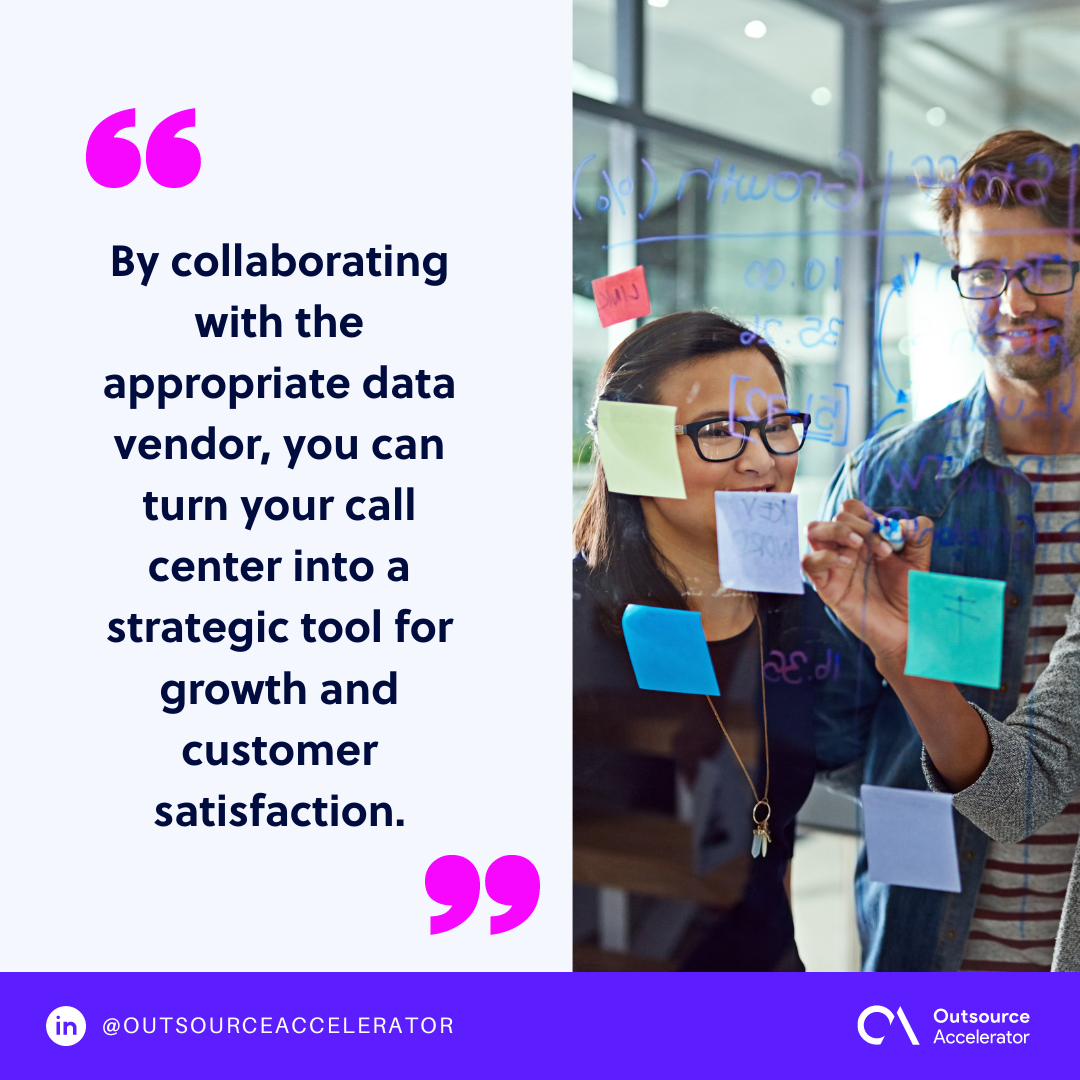 Data vendors for call centers: Boost efficiency and reach | Outsource ...