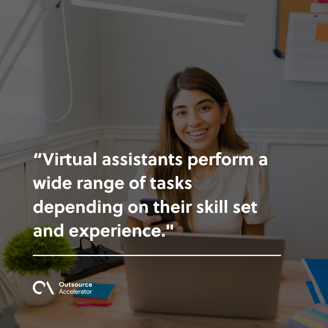 The diversity of virtual assistant roles | Outsource Accelerator