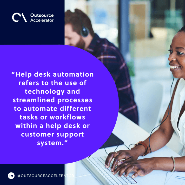 The power of help desk automation in streamlining support | Outsource Accelerator