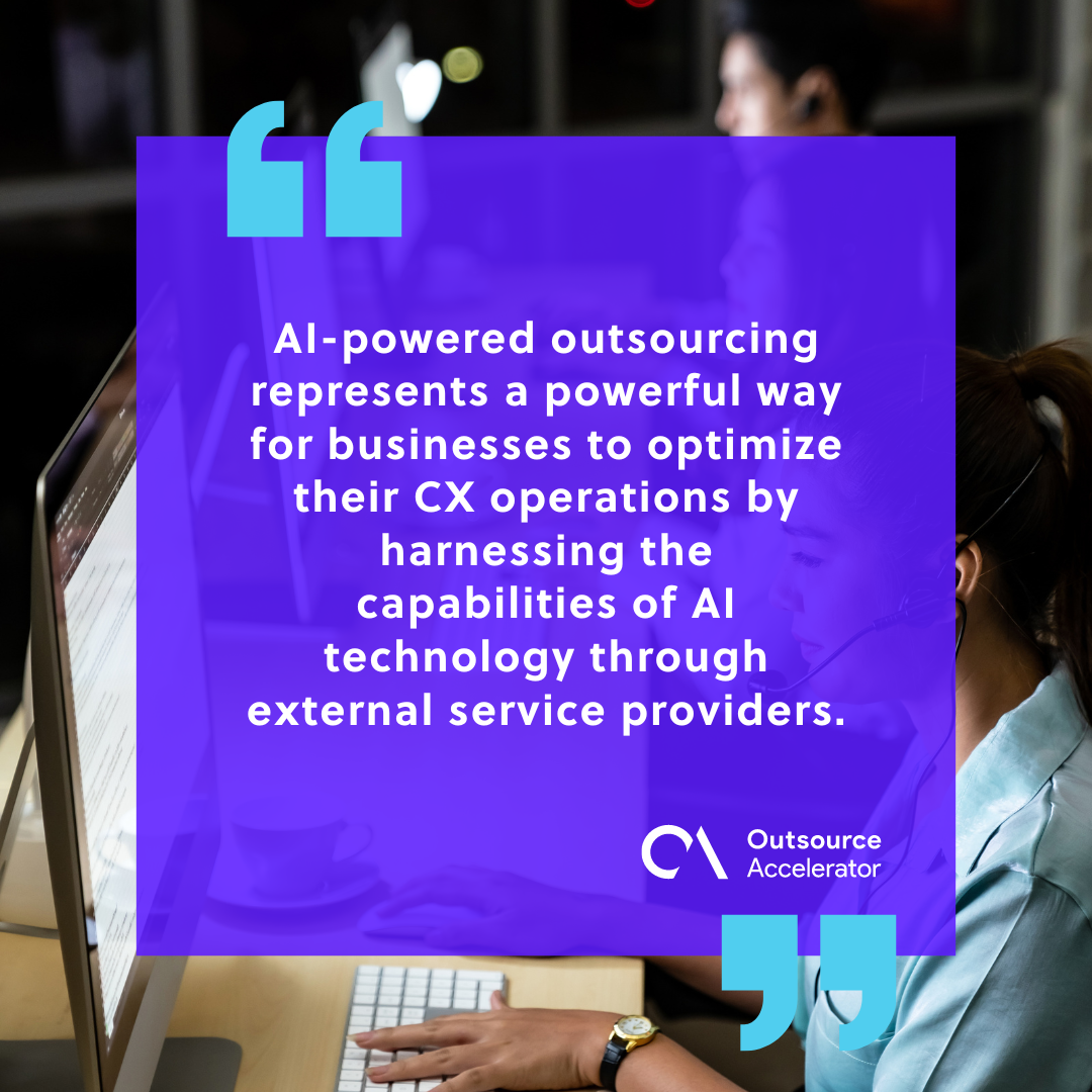 Enrich your CX with AI-powered outsourcing | Outsource Accelerator