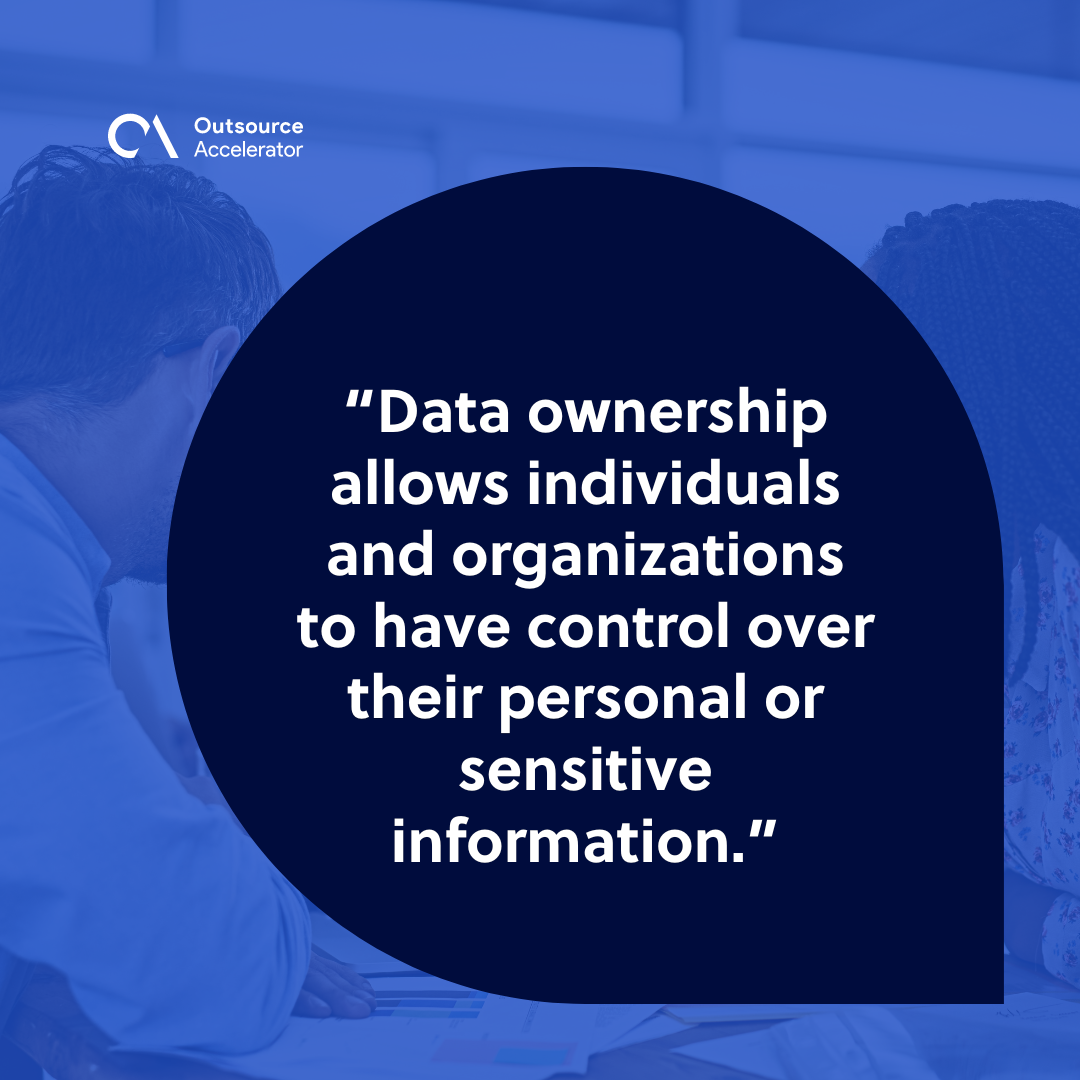 Significance of data ownership in successful data governance | Outsource Accelerator