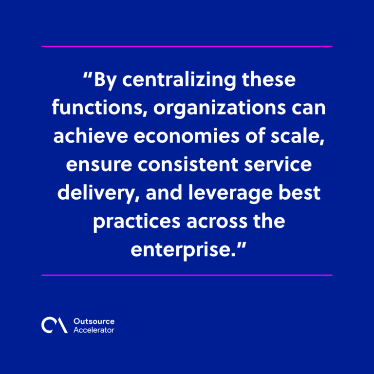 Global business services vs. Shared services vs. Outsourcing ...