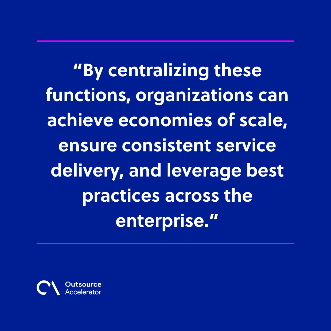 Global business services vs. Shared services vs. Outsourcing ...