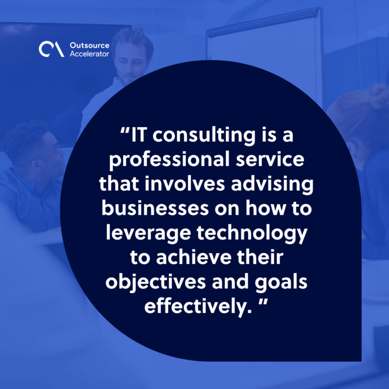 How IT consulting can drive digital transformation | Outsource Accelerator